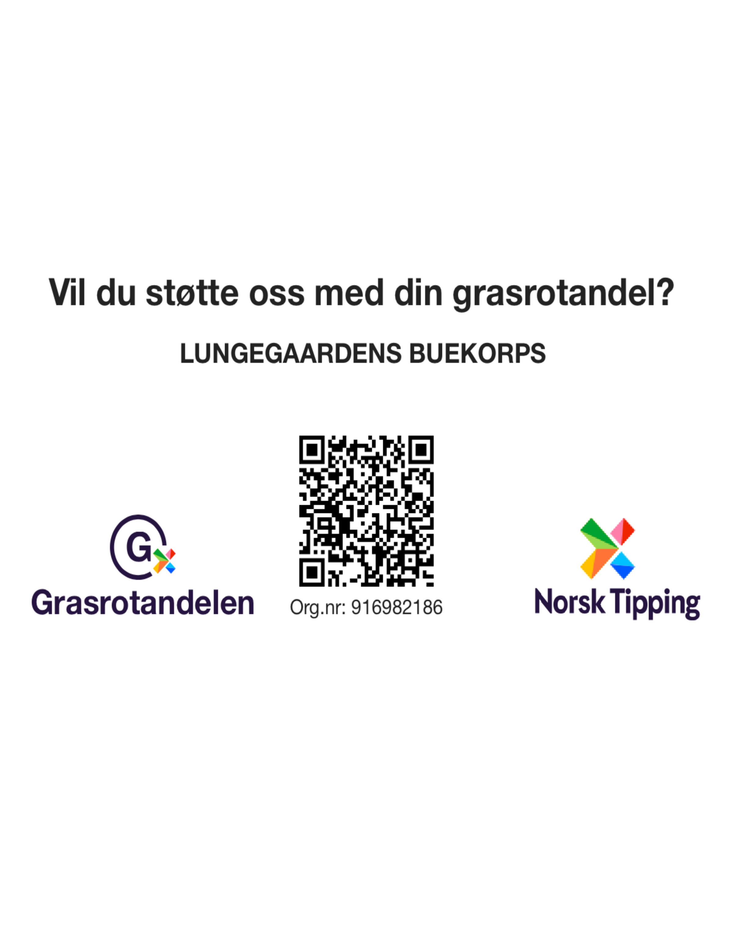 Støtt oss – Lungegaardens Buekorps